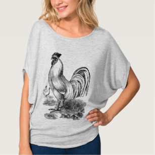 Rooster T-Shirts - T-Shirt Design & Printing | Zazzle