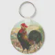 Vintage Rooster Keychain | Zazzle