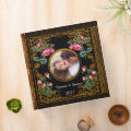 Vintage Rose Lasher Insert Your Own Photo Binder | Zazzle