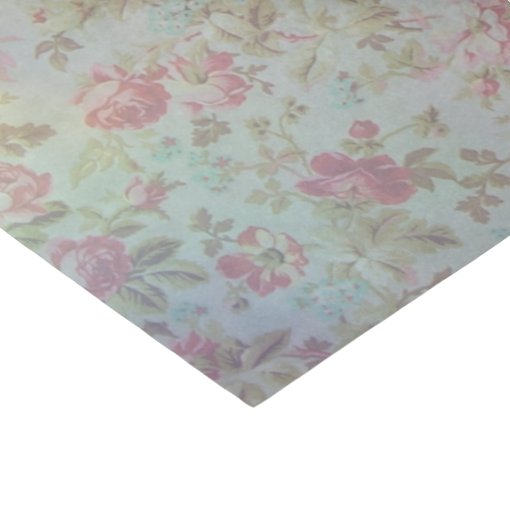 Vintage Rose Tissue Paper | Zazzle