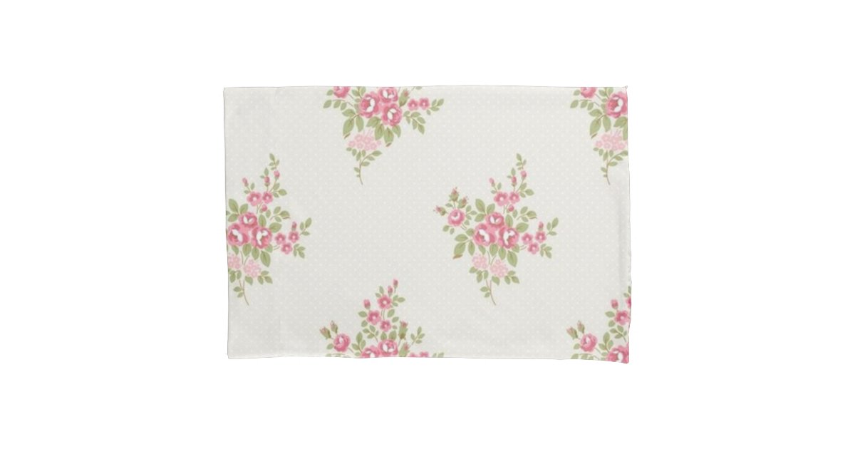 Vintage Roses Pillowcases, Standard Size Pillowcase | Zazzle