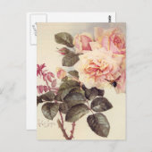 Vintage Roses Postcard | Zazzle