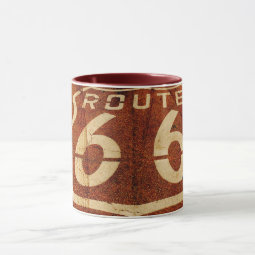 Vintage Route 66 Mug | Zazzle