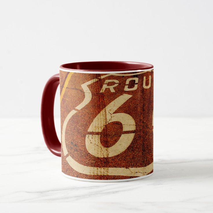 Vintage Route 66 Mug | Zazzle