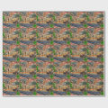 Vintage Route 66, nostalgic poster. Wrapping Paper | Zazzle