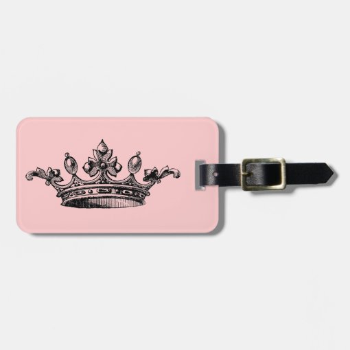 Vintage Royal Crown Luggage Tag | Zazzle