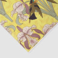 Vintage Rustic Birds Wild Orchids Floral Tissue Paper | Zazzle