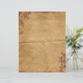 Vintage Rustic Old Parchment Scrapbook Paper | Zazzle