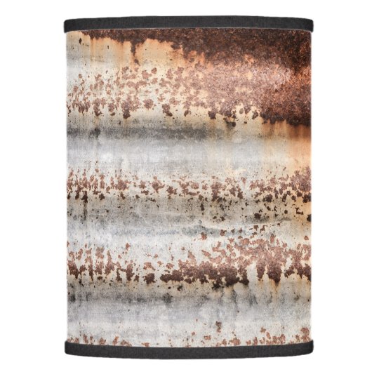 Vintage Rusty Metal Lamp Shade | Zazzle.com