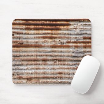 Vintage Rusty Metal Mouse Pad | Zazzle