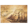 Vintage Sailboat & Map Decoupage Tissue Paper | Zazzle