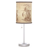 Vintage Sailing Ship Table Lamp | Zazzle