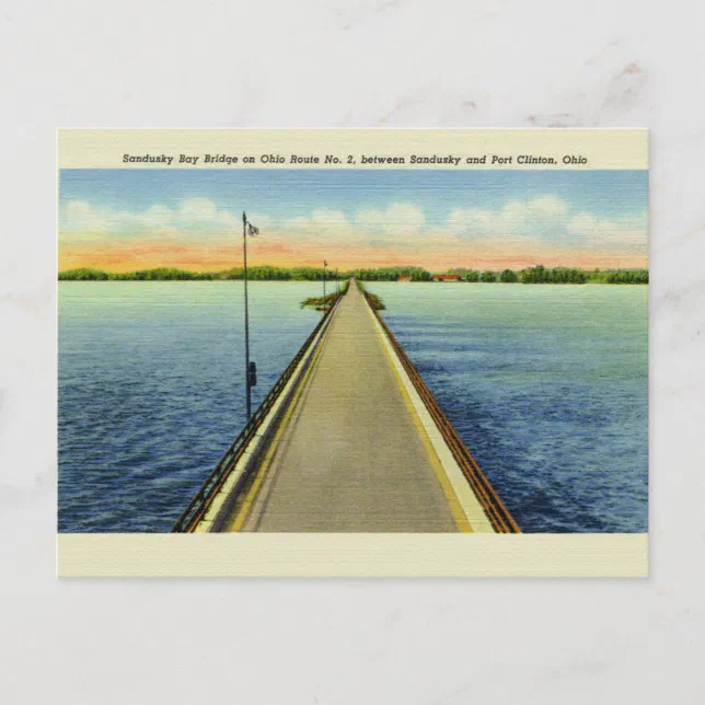 Vintage Sandusky Ohio Postcard | Zazzle