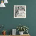 Vintage Sanitol Tooth Powder Ad from 1906 Poster | Zazzle