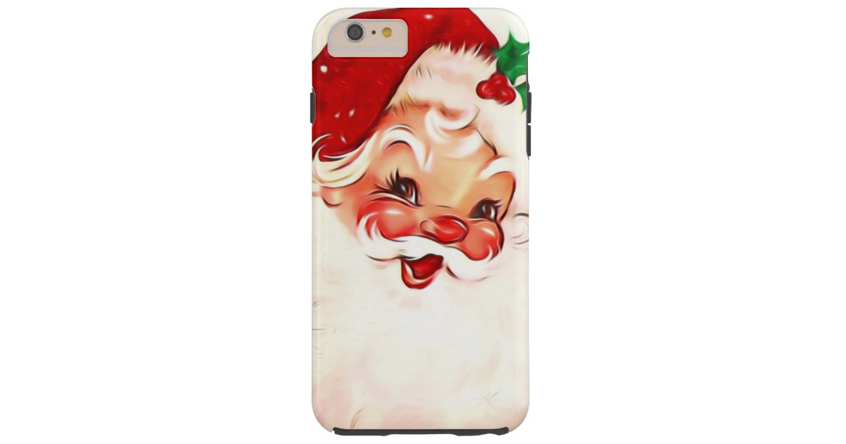 Vintage Santa 4 Case-Mate iPhone Case | Zazzle