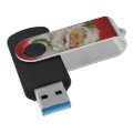 Vintage Santa Claus Christmas USB Flash Drive | Zazzle