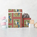 Vintage Santa Claus Christmas Wrapping Paper | Zazzle