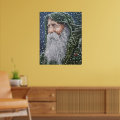 Vintage Santa Claus, Father Yule, Christmas Poster | Zazzle