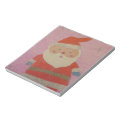 Vintage Santa Claus Notepad | Zazzle