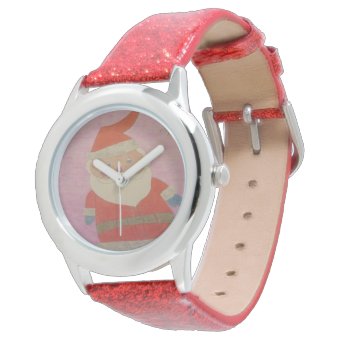 Vintage Santa Claus Watch | Zazzle