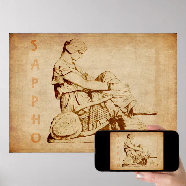Vintage Sappho Poster | Zazzle