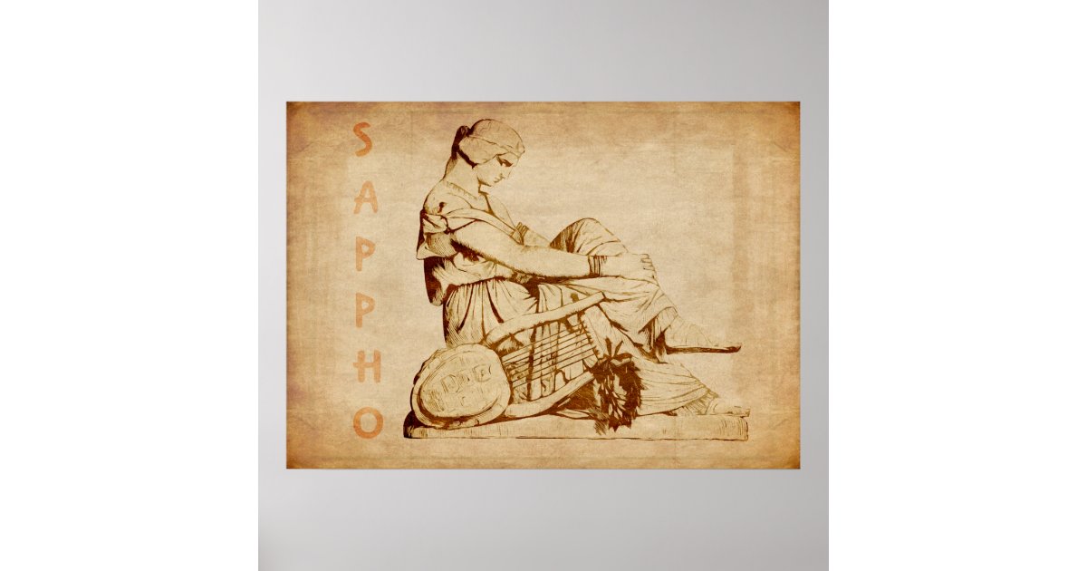 Vintage Sappho Poster | Zazzle
