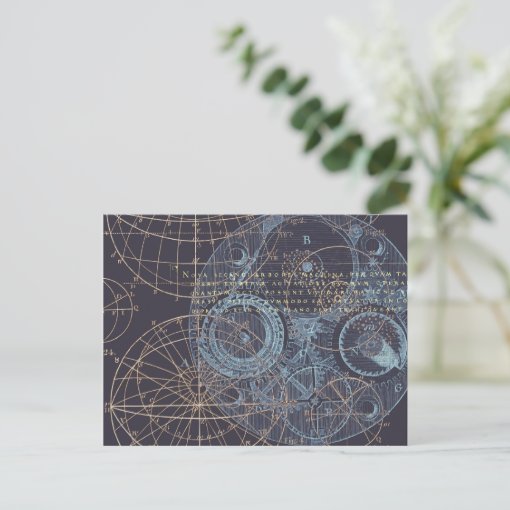 Vintage Science Book Illustration Postcard | Zazzle