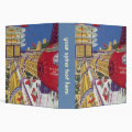Vintage Science Fiction, Futuristic New York City Binder | Zazzle