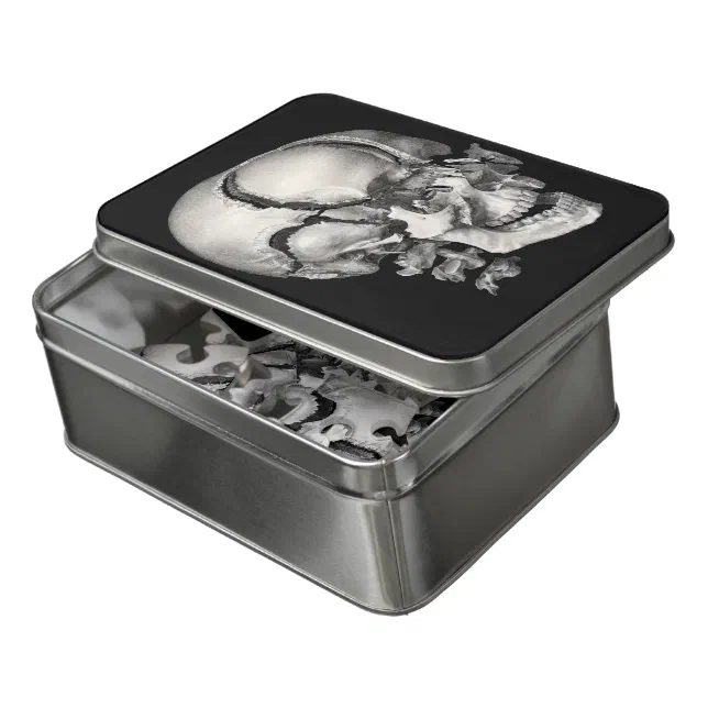 Vintage Science Human Anatomy, Antique Skull Jigsaw Puzzle | Zazzle