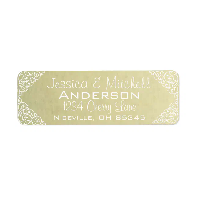 Vintage Scrapbook Label | Zazzle