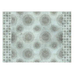 Vintage Sea Shanty | Steampunk Compass Ephemera Tablecloth | Zazzle