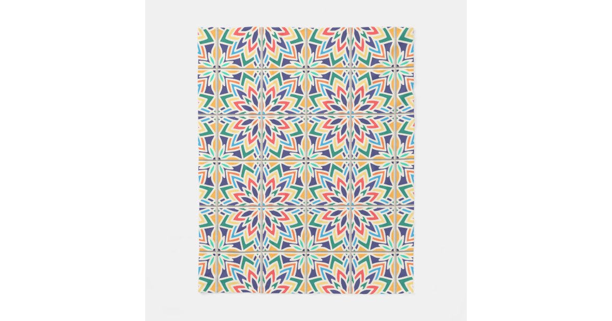 Vintage seamless pattern, based on traditional wa fleece blanket | Zazzle