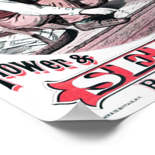 Vintage Seed Advertisement Poster | Zazzle