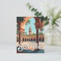 Vintage Seville, Spain - Classic Spanish Souvenir Postcard | Zazzle