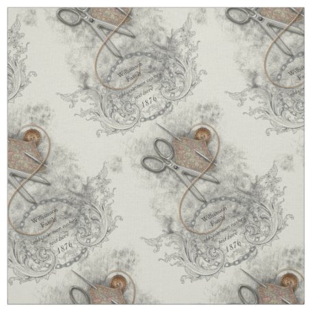 sewing notions fabric | Zazzle