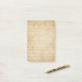Vintage Sheet Music Post-it Notes | Zazzle