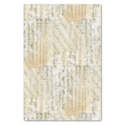 Vintage Sheet Music Tissue Paper | Zazzle