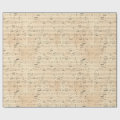 Vintage Sheet Music Wrapping Paper | Zazzle