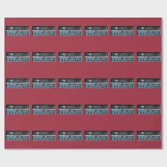 Vintage Short Wave Radio Wrapping Paper | Zazzle