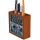 Vintage Shortwave Ham Radio Closeup Desk Organizer | Zazzle