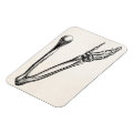Vintage Skeleton Arm Bone Personalized Retro Bones Magnet | Zazzle