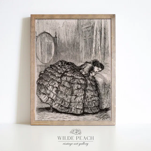 Vintage sketch drawing poster | Zazzle