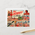 Vintage Skinny Guy Mail Order Advertisement Postcard | Zazzle