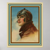 Vintage "Sky Pilot" Poster | Zazzle