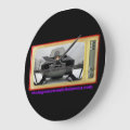 Vintage Snowmobile Lovers 1972 Arctic Cat Clock | Zazzle