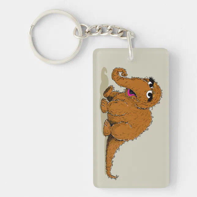 Vintage Snuffleupagus Keychain | Zazzle