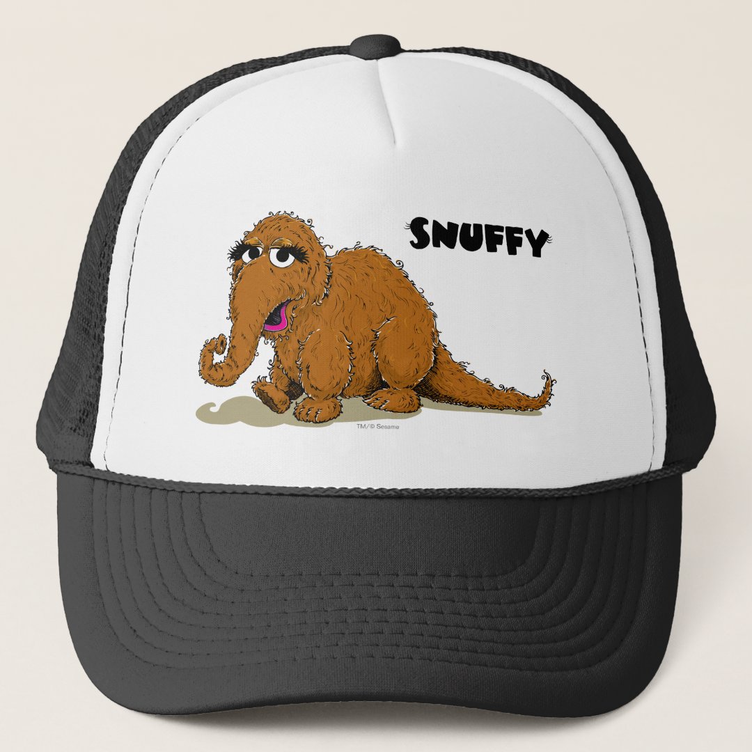 Vintage Snuffleupagus Trucker Hat | Zazzle