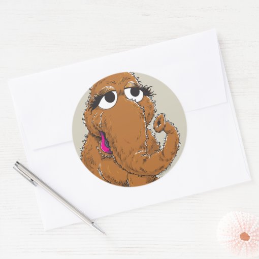 Vintage Snuffy Classic Round Sticker | Zazzle