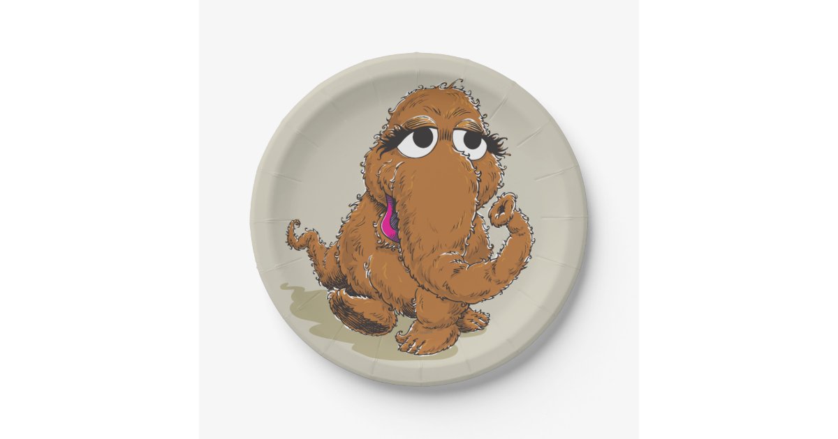 Vintage Snuffy Paper Plates | Zazzle