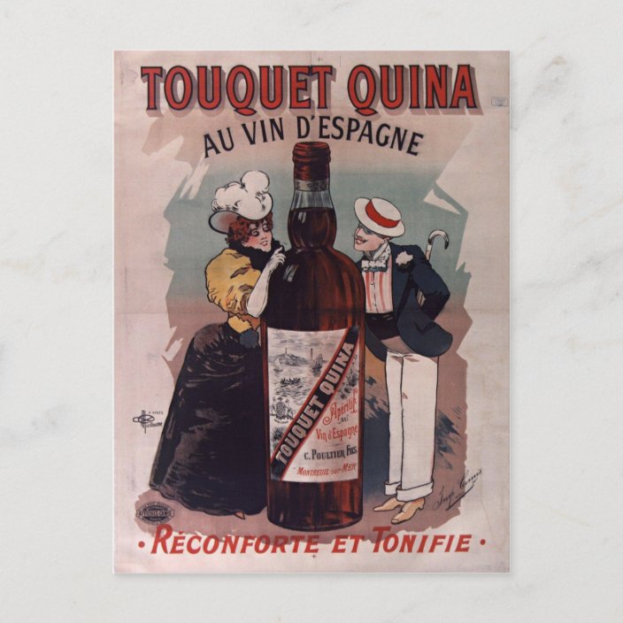 Vintage Spanish advertisement poster: wine Postcard | Zazzle.com